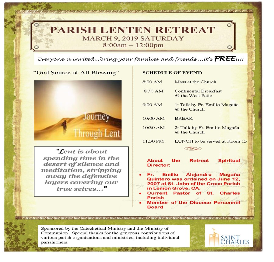 Parish Retreat - St. Charles